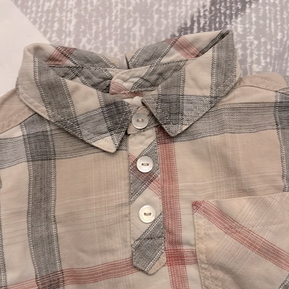 Burberry | One Pieces | Burberry Buttondown Bodysuit Onesie | Poshmark